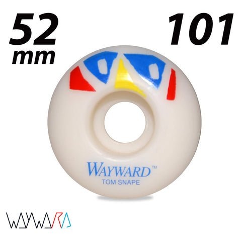 WAYWARD HIGH PREMIUM URETHANE Tom Snape 52mm 101a – minimal skateboards